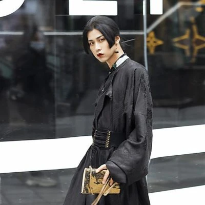 Tang Dynasty Round Collar Robe Hanfu Men's Fashion Gowns - Newhanfu 2025