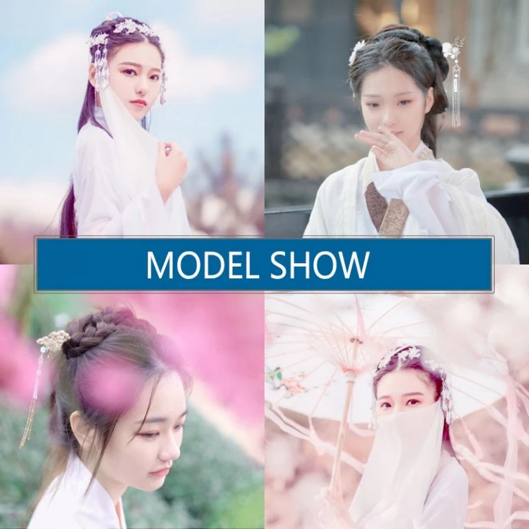 Hanfu Hairpin Pearl Hair Comb Decoration Song Dynasty Tassel Buyao ...