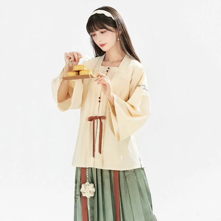 Top 100 Light & Dark Green Hanfu Dress - Newhanfu 2023