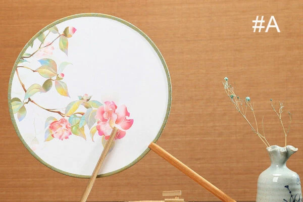 Round Fan Classic Women's Hanfu Accessory - Newhanfu 2025