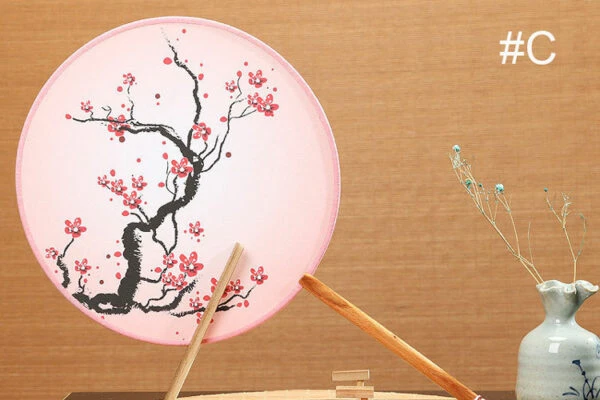 Round Fan Classic Women's Hanfu Accessory - Newhanfu 2026