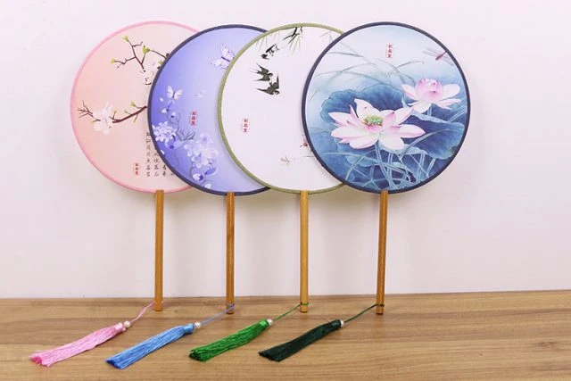 Round Fan Classic Women's Hanfu Accessory - Newhanfu 2026
