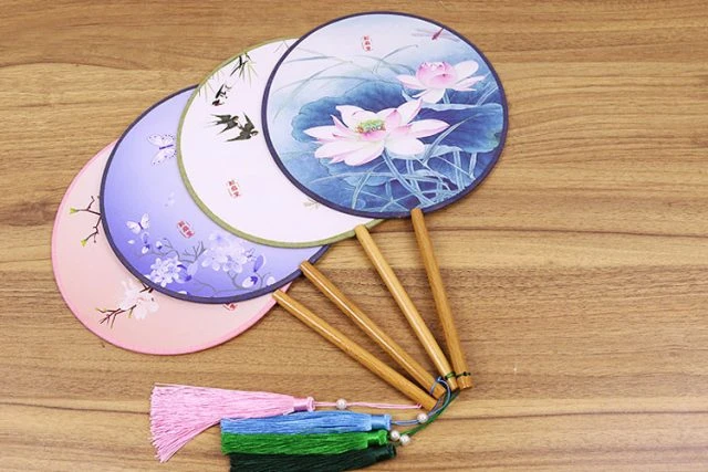Round Fan Classic Women's Hanfu Accessory - Newhanfu 2025