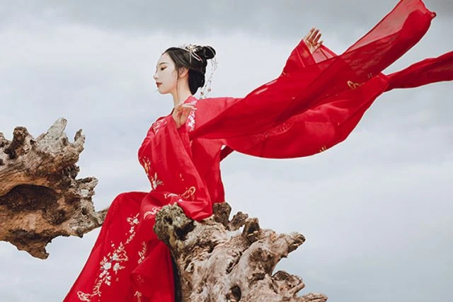 Silk Scarf Hanfu Accessory for Women - Newhanfu 2025