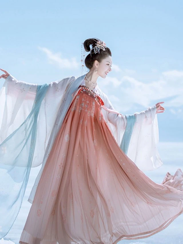 Silk Scarf Hanfu Accessory for Women - Newhanfu 2026