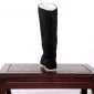 Black Boot Wuxia Style Men's Hanfu Shoes - Newhanfu 2024