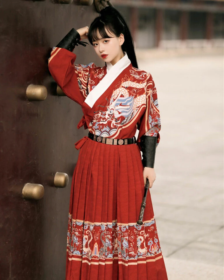 Dragon Guard Unisex Hanfu for Wuxia Cosplay - Newhanfu
