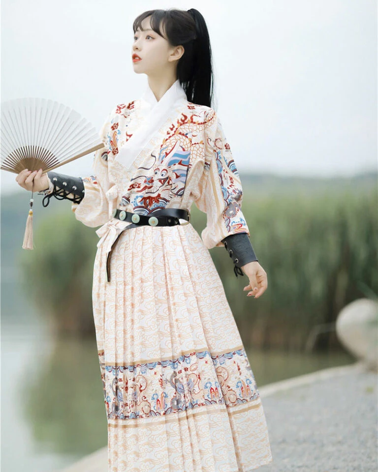 Dragon Guard Unisex Hanfu for Wuxia Cosplay - Newhanfu