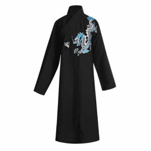 Black Dragon Men's Hanfu Feiyufu Robe - Newhanfu 2025