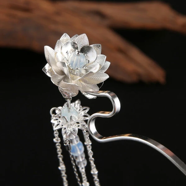 Lotus Hairpin Retro Style Hanfu Jewelry - Newhanfu 2026