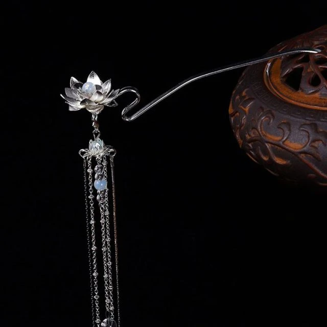 Lotus Hairpin Retro Style Hanfu Jewelry - Newhanfu 2026