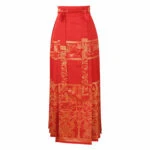 Luoli Flower White, Red Aoqun Hanfu - Newhanfu 2025