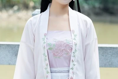 Summer Rose Modern Pink Hanfu Dress - Newhanfu 2023