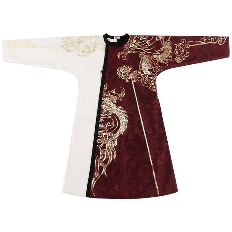 Round Neck Robe Tang Dynasty Style Game Inspired Awesome Hanfu ...