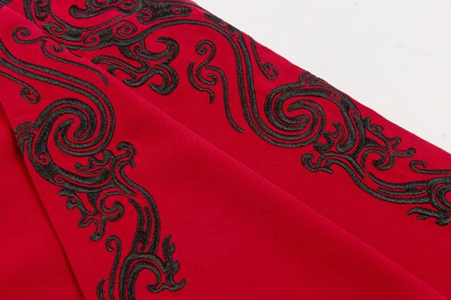 Red Cloud Male Hanfu Ruqun Dress - Newhanfu 2023