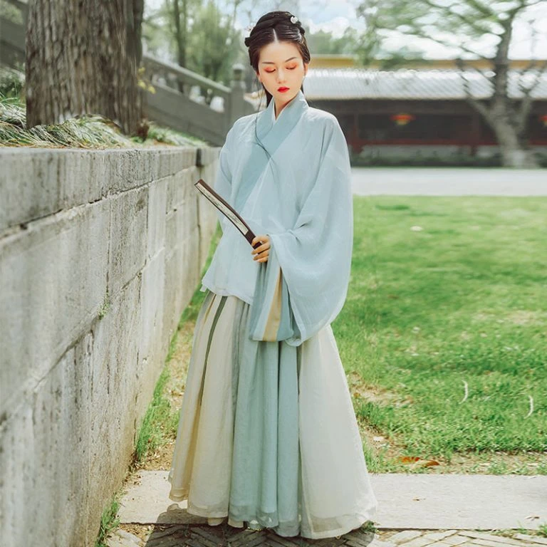 Bamboo Ruqun Wuxia Style Women's Hanfu - Newhanfu 2025