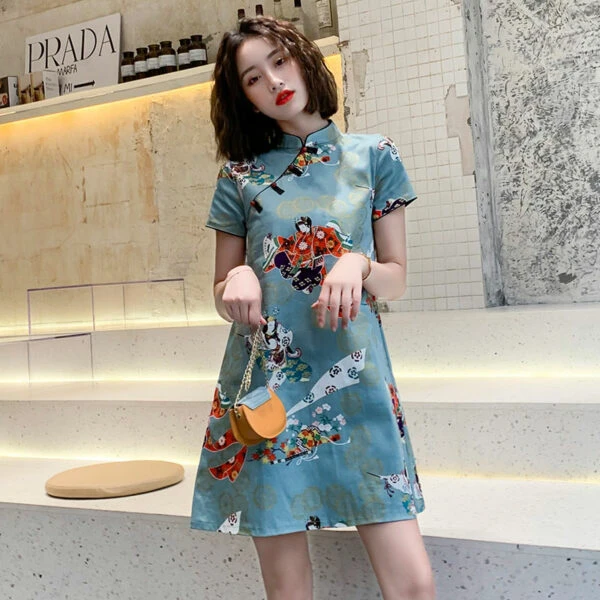 Top 5 Basic Types of Qipao Dress Fabric - Newhanfu