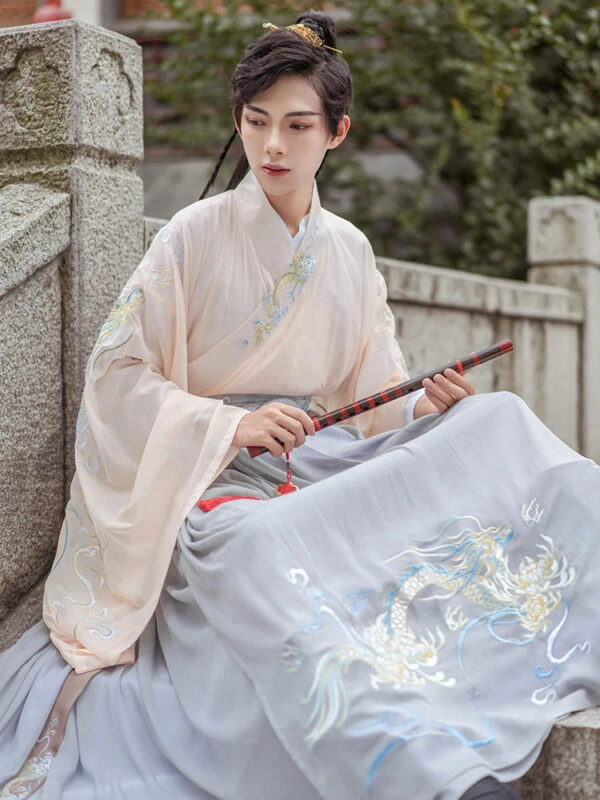 Dawn Dragon High-end Luxury Hanfu Dress - Newhanfu 2025