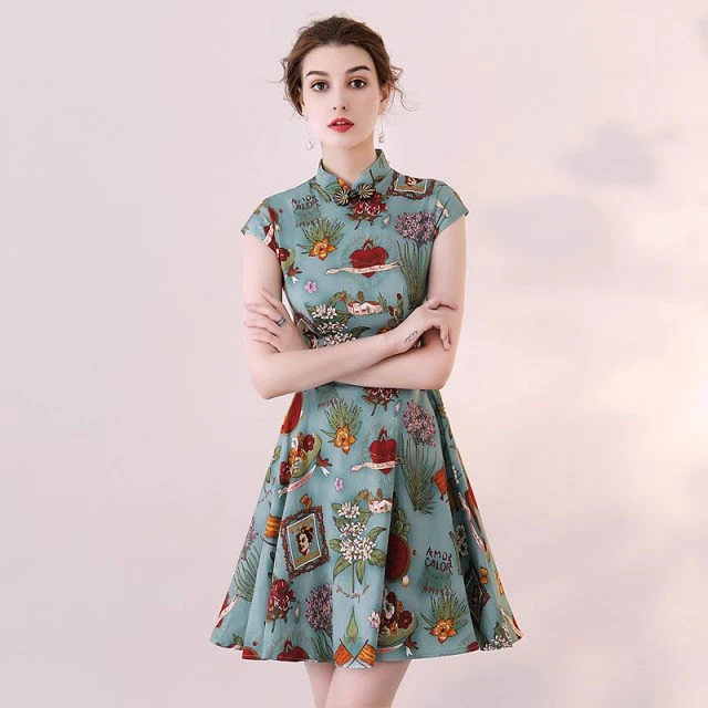 Top 5 Basic Types of Qipao Dress Fabric - Newhanfu