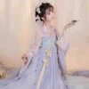 Spring Tang Dynasty Girl Heziqun Dress Cute Qixiong Hanfu - Newhanfu