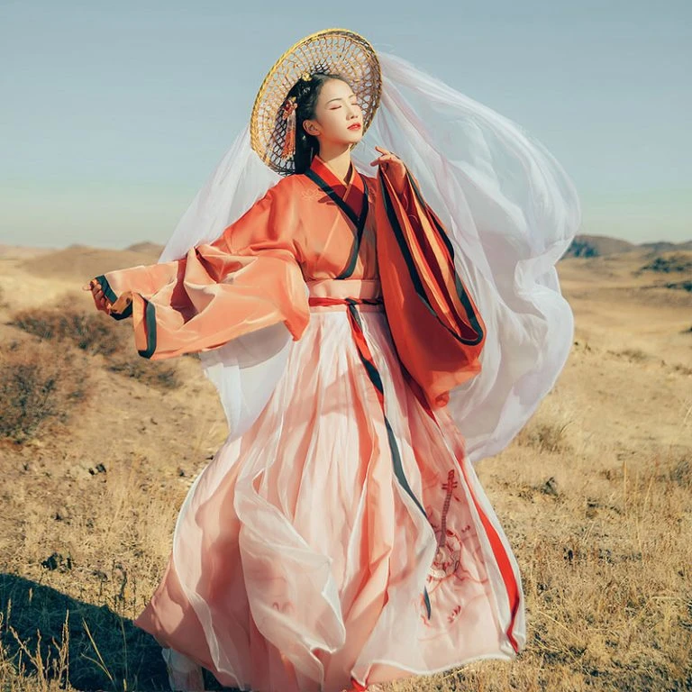 Bamboo Ruqun Wuxia Style Women's Hanfu - Newhanfu 2024