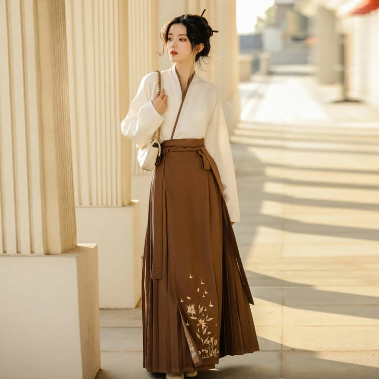 Winter Orchid Red Black Women's Hanfu Jacket - Newhanfu