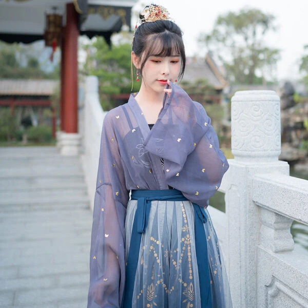 Bamboo Ruqun Wuxia Style Women's Hanfu - Newhanfu 2024