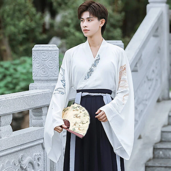 Dragon Fish Wuxia Cosplay Male Hanfu - Newhanfu