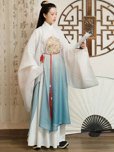 2020 Unisex Hanfu Robe Sea Loong for Young Girls & Boys