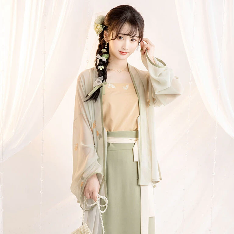Short Hanfu Dresses, Mini Chinese Skirts for Sale - Newhanfu