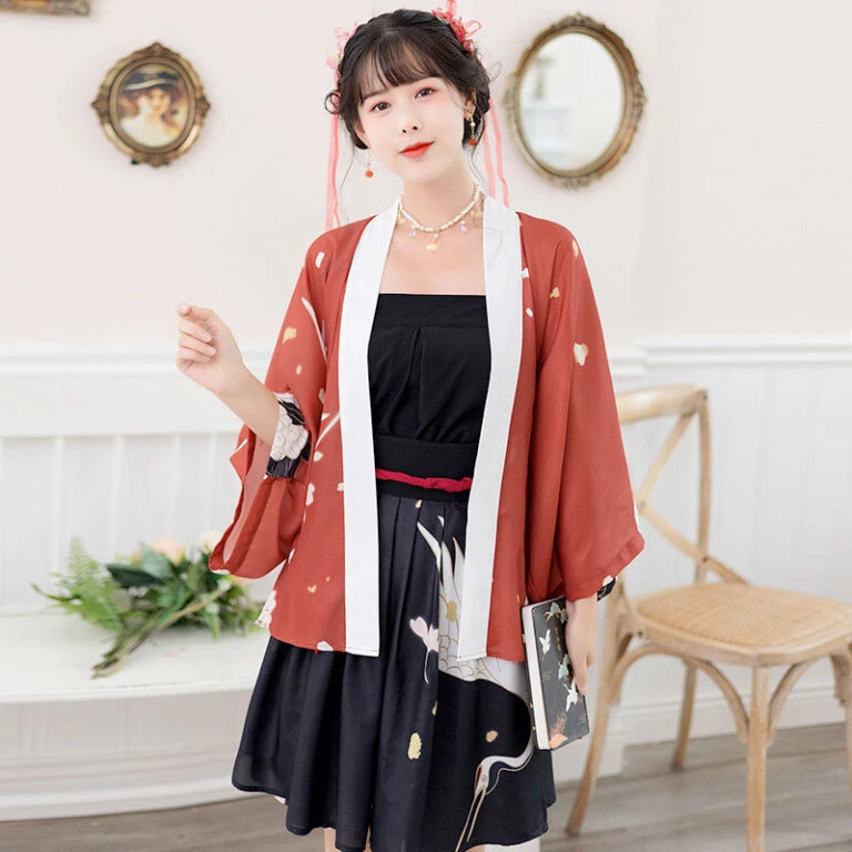 Short Hanfu Dresses, Mini Chinese Skirts for Sale - Newhanfu