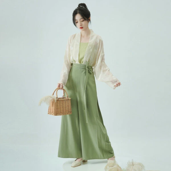 Top 100 Light & Dark Green Hanfu Dress - Newhanfu 2023