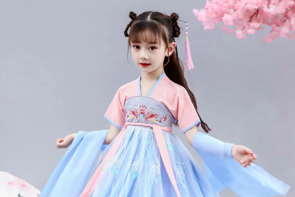 Cute Children Hanfu Clothing for Boys and Girls - 2025