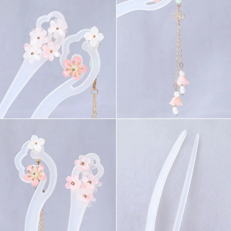 Cloud Hairpin Retro Hanfu Accessories for Women - 2025