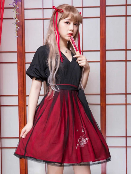 Short Hanfu Mini Dresses for Daily & Party - 2025