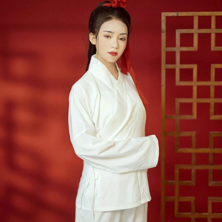 Solid Zhongyi Hanfu Underwear Thermal Long Johns - 2025