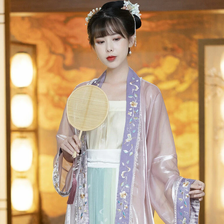 50+ Floral Hanfu Dresses, Shirts for Women - Newhanfu