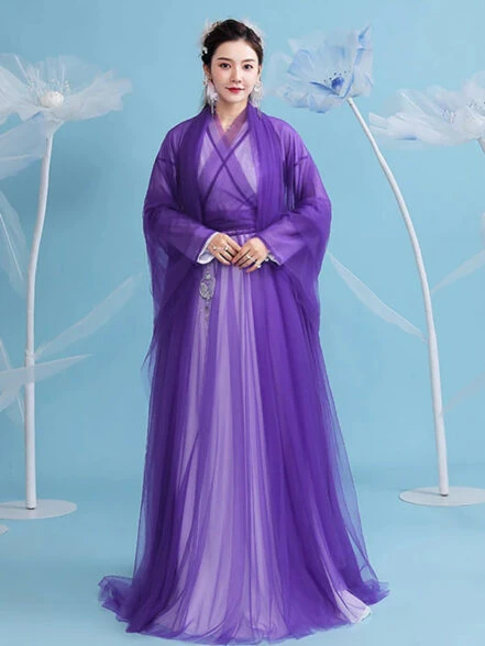Solid Color Hanfu Clothing for Casual & Formal - Newhanfu