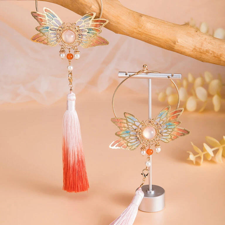 Butterfly Ring Chinese Hanfu Hair Ornament - Newhanfu