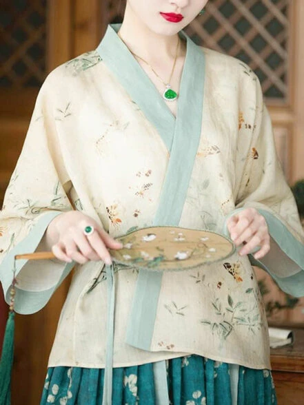 4 Typical Chinese Hanfu Blouse Collar - Newhanfu