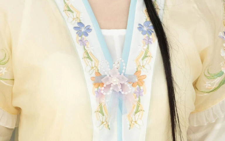 New Tang Beizi Hanfu Qiyao Dress - Newhanfu