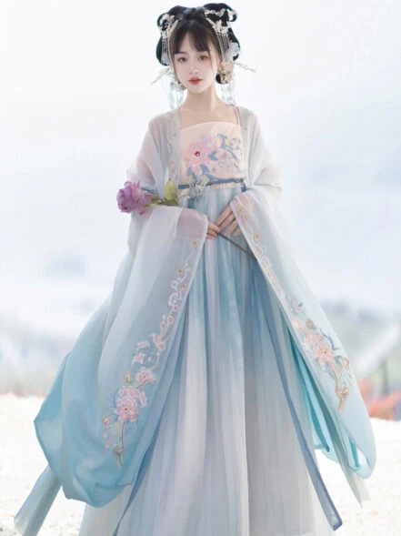 Tang Fairy Hezi Dress for Sping - Newhanfu