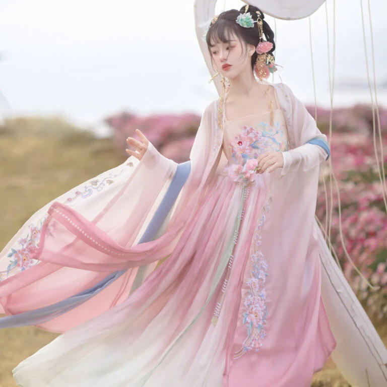 Tang Fairy Hezi Dress for Sping - Newhanfu