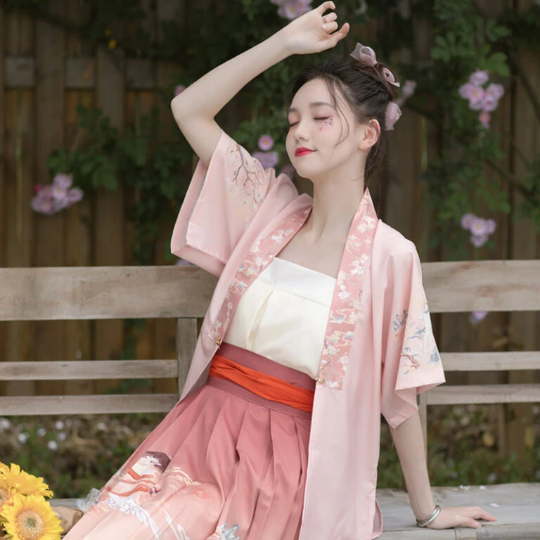 Short Hanfu Dresses, Mini Chinese Skirts for Sale - Newhanfu