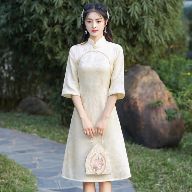 Modern Qipao New Fashion Cheongsam Dress - Newhanfu