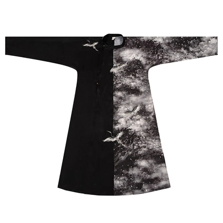 Tang Dynasty Male Hanfu Robe Summer Wuxia Style - Newhanfu