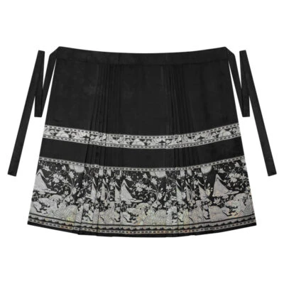 Women Mamian Skirt Ming Dynasty Modified Hanfu for Everyday Wear - Newhanfu