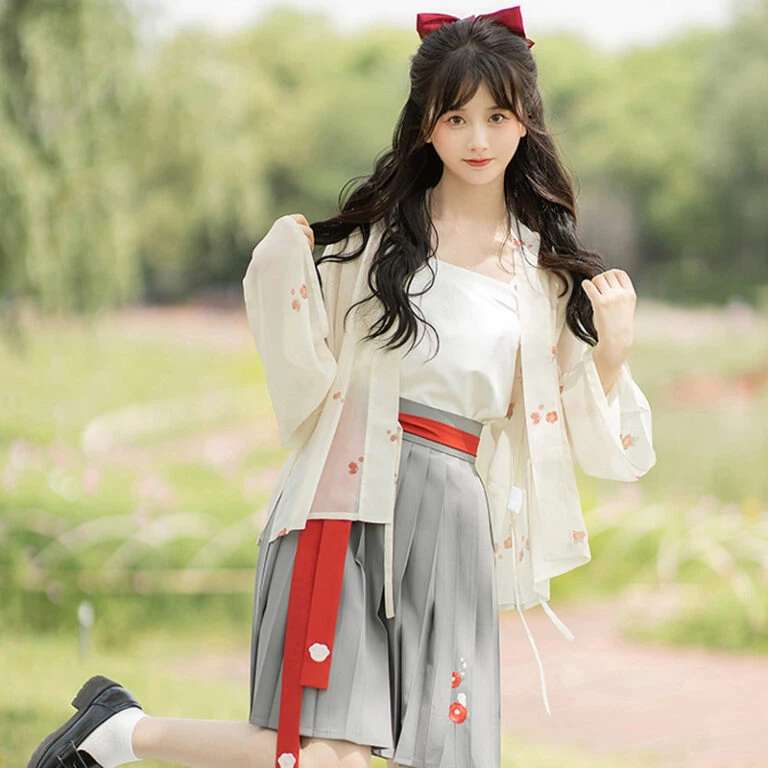 Short Hanfu Dresses, Mini Chinese Skirts for Sale - Newhanfu