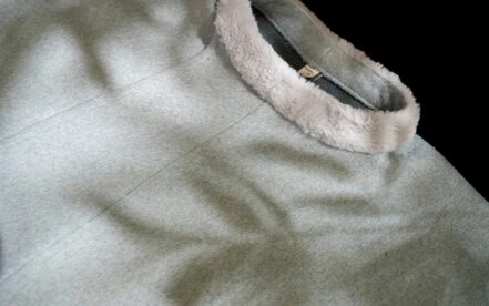 Winter Round Collar Robe Hanfu Thick Coat Fashion Outerwear - Newhanfu