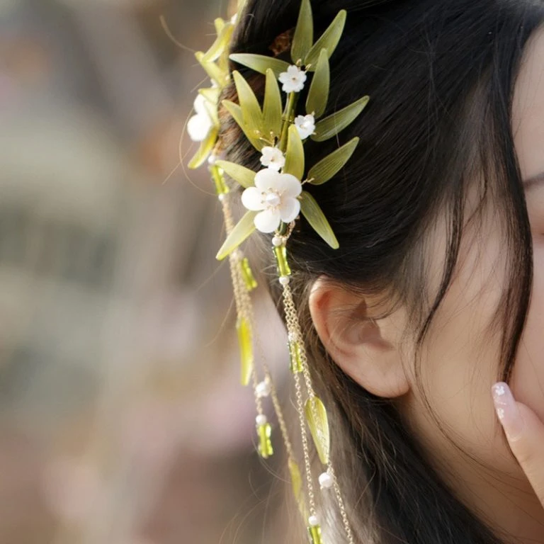 Graceful Bamboo Hanfu Dress - Newhanfu